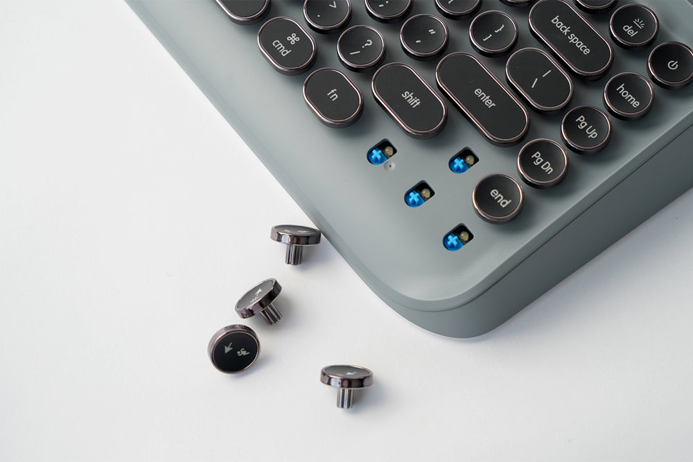 Rymek Retro mechanical keyboard (Grey)