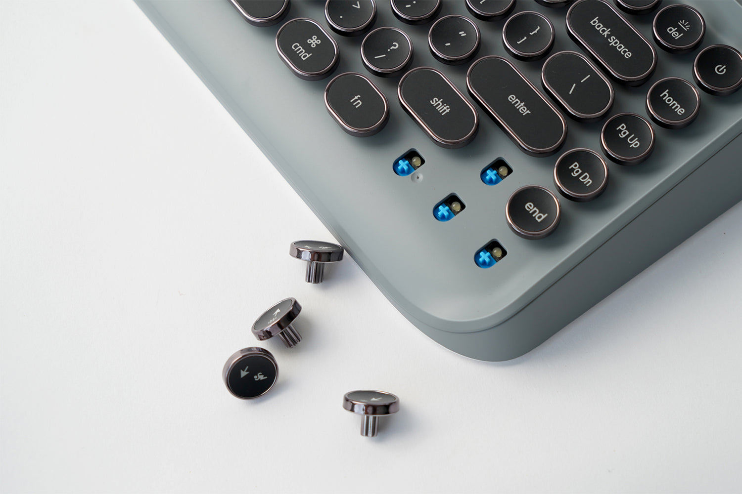 Rymek Retro mechanical keyboard (Grey)