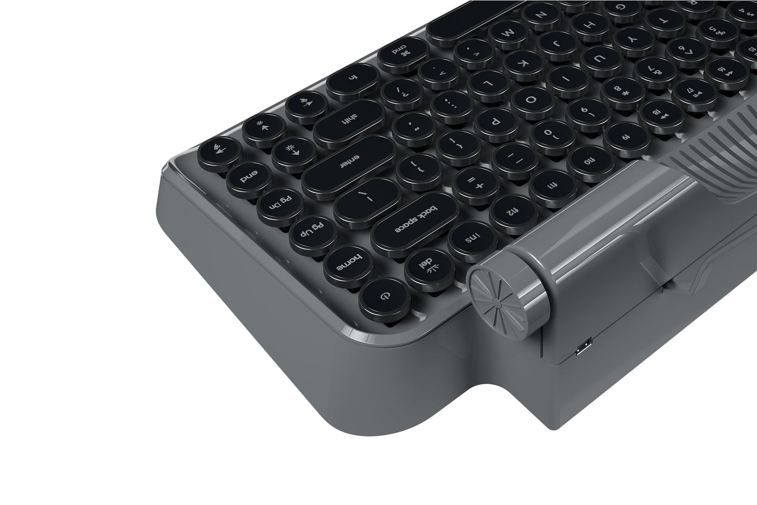 Rymek Retro mechanical keyboard (Grey)