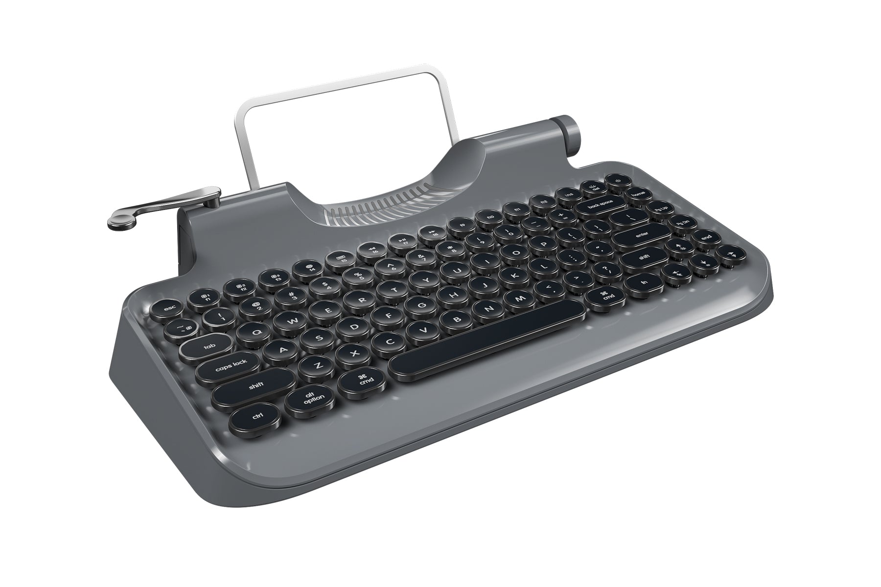 Rymek Upgraded Version Classy Grey Mechanical Keyboard - knewkey