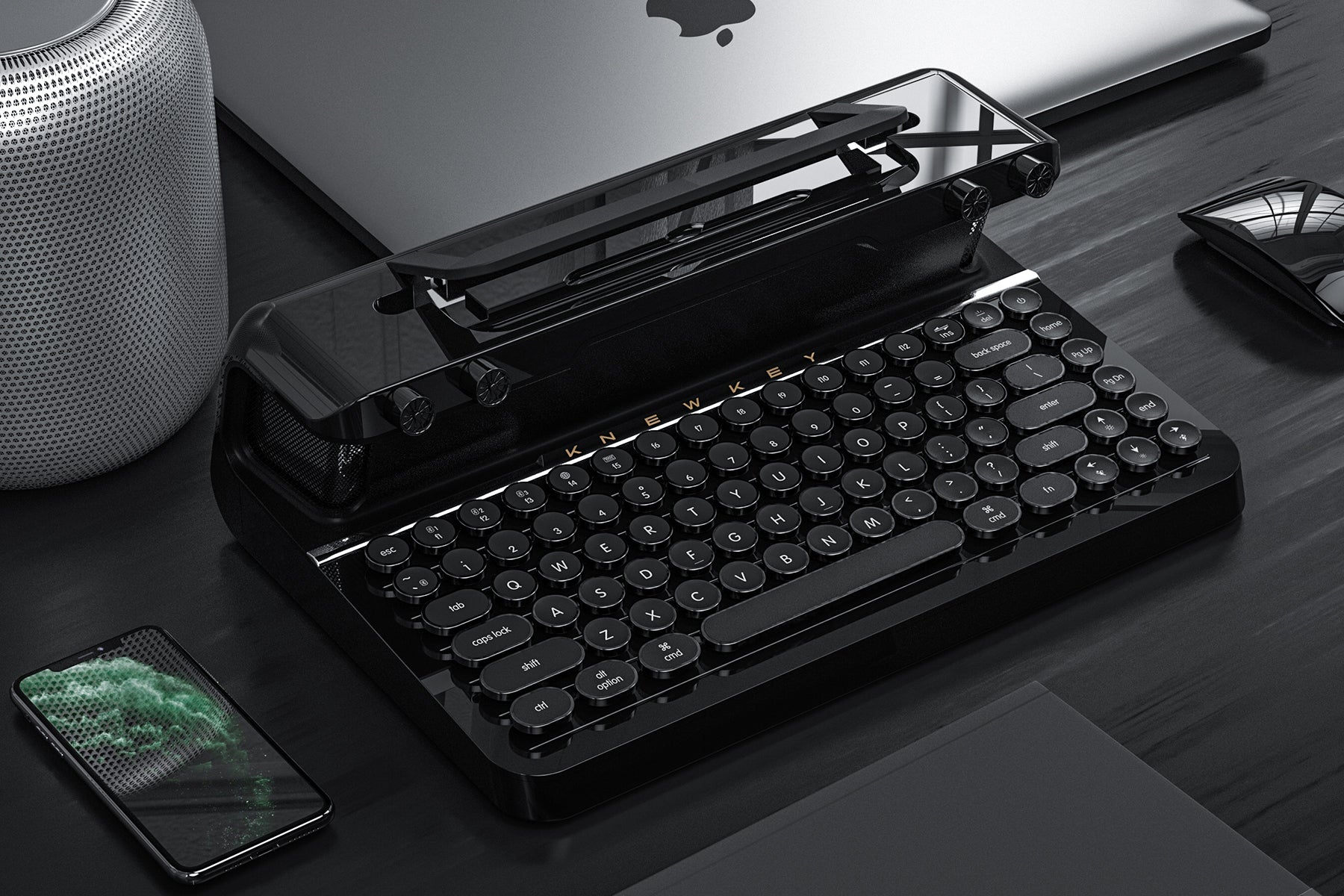 Knewkey DJ88 Rocksete-World's First Mechanical Keyboard With HIFI ...