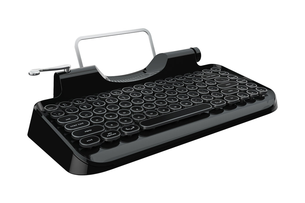 Rymek Mechanical Keyboard With Limited Keycaps (All Black) - knewkey